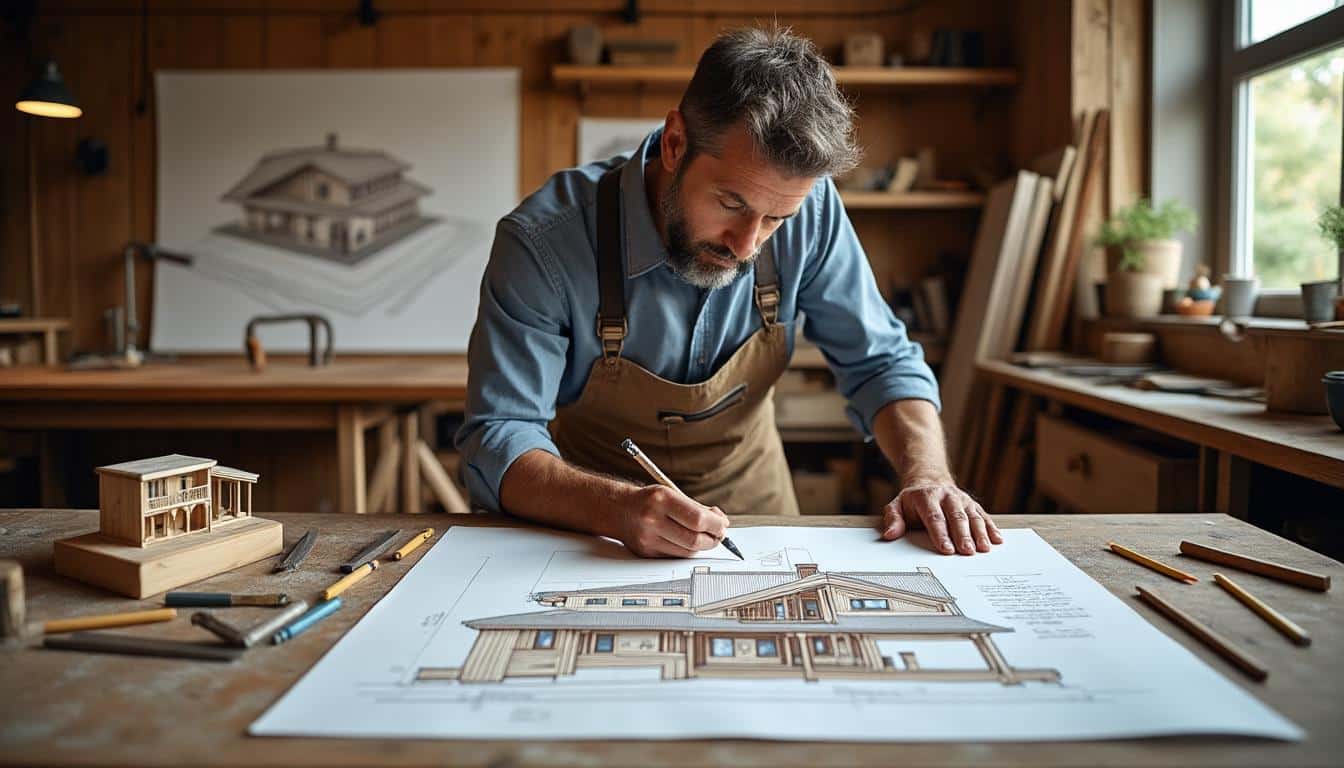 Schéma de charpente : guide complet pour lire et concevoir un plan ...